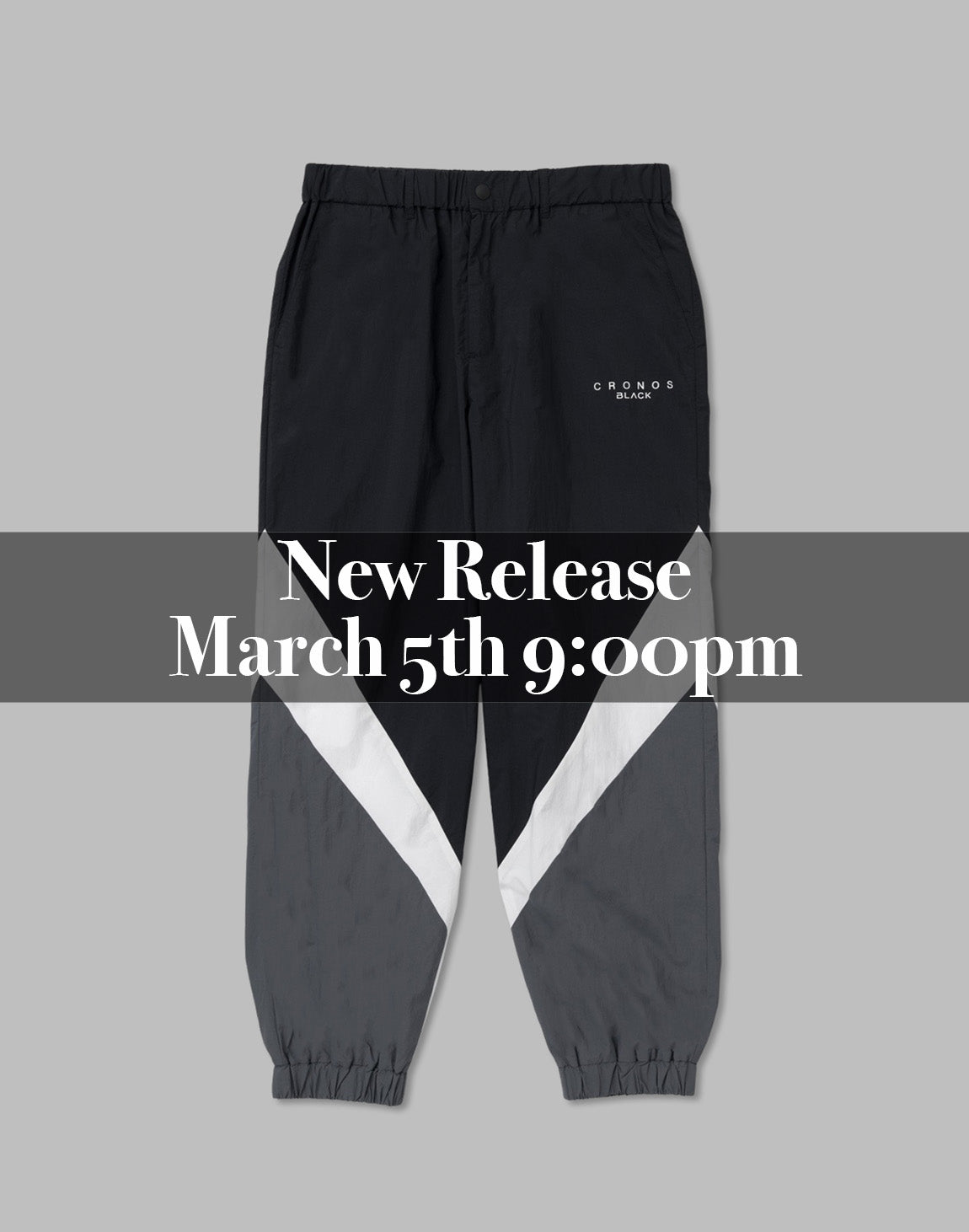 CRONOS BLACK Windbreaker long pants【BLACK】 – クロノス CRONOS Official Store